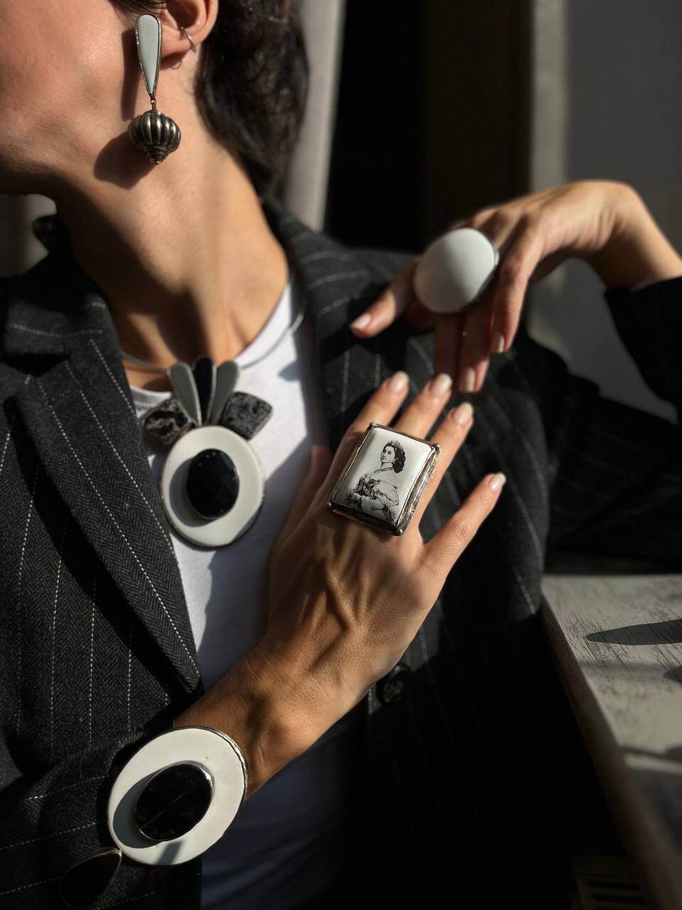 Yin-Yang Collection Brooch/Necklace - RingRing Store